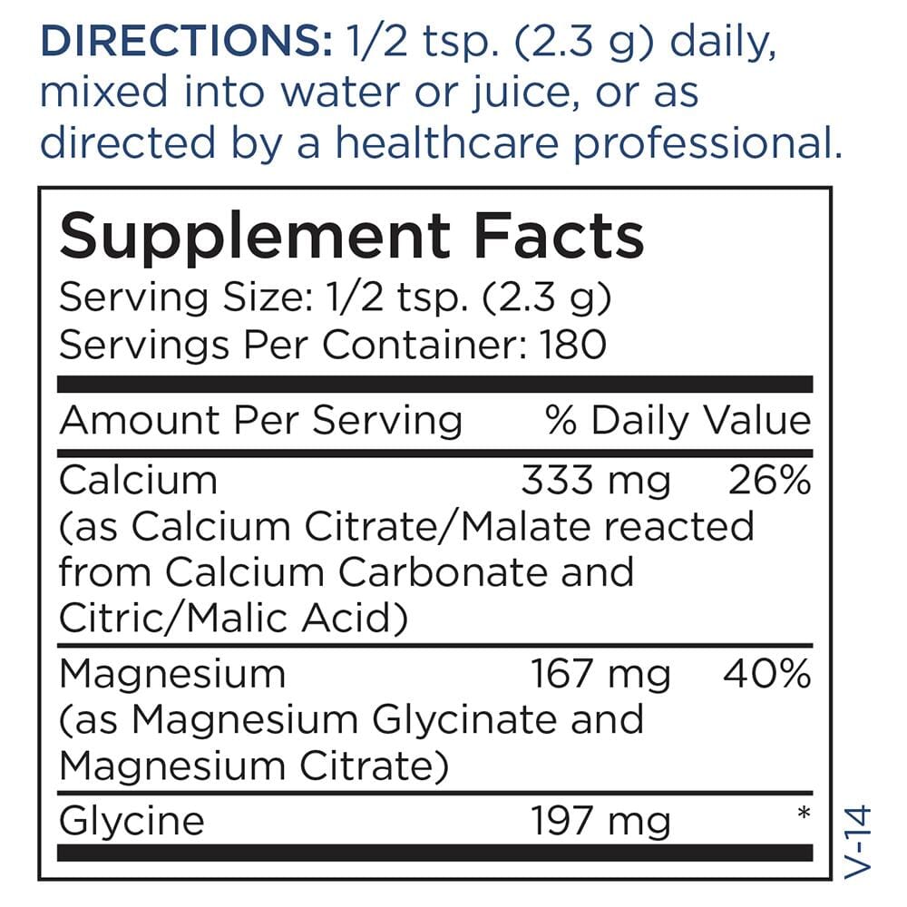 Cal/Mag Powder - 180 Servings – Healthy Habits Living