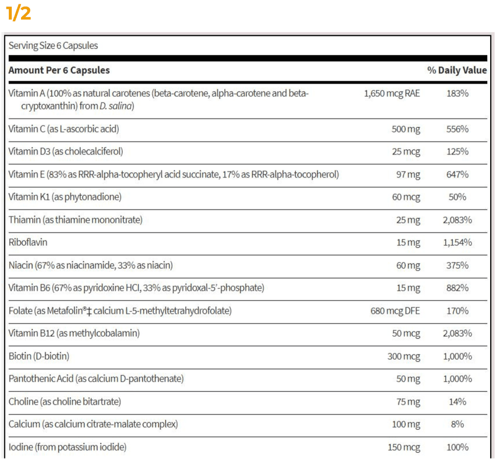 VitaSpectrum® - 180 Capsules | Healthy Habits Living