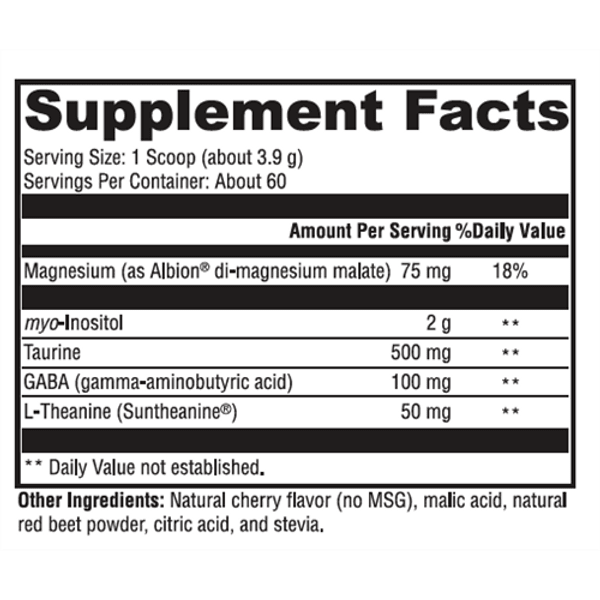 Calming Pro Powder - 60 Servings | Healthy Habits Living