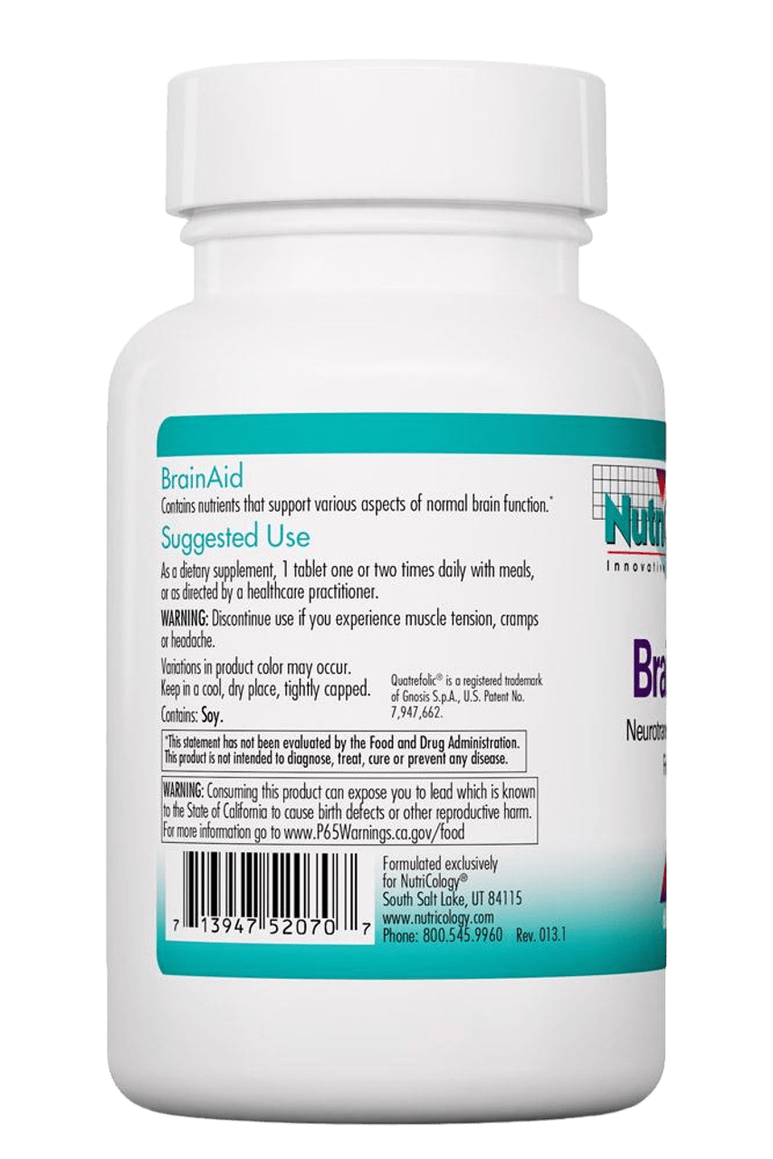 BrainAid - 60 Tablets | Healthy Habits Living