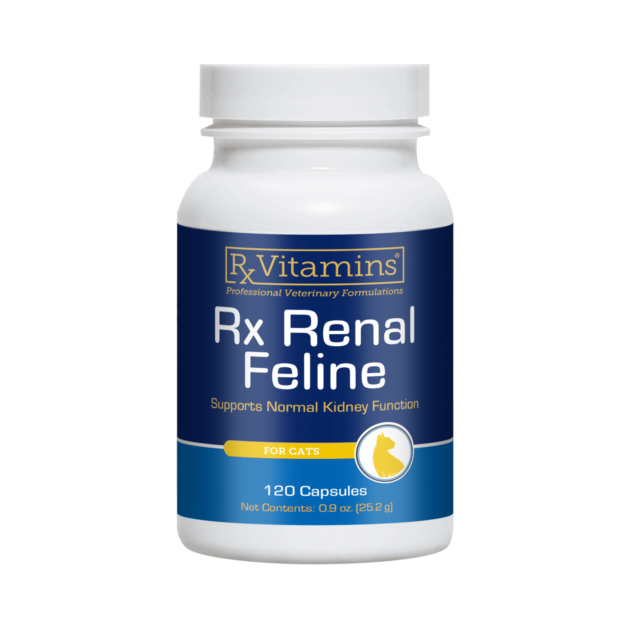 Rx Renal Feline - 120 Capsules Default Category Rx Vitamins for Pets