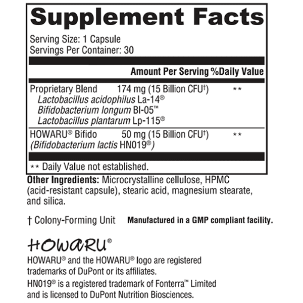 Probiotic Boost Daily - 30 Capsules | Healthy Habits Living