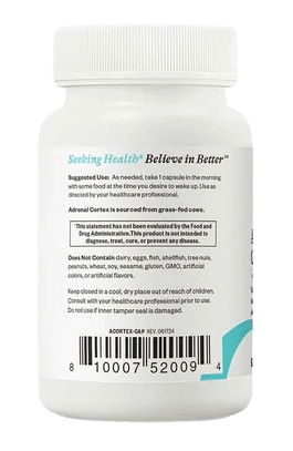 Adrenal Cortex - 60 Capsules Default Category Seeking Health