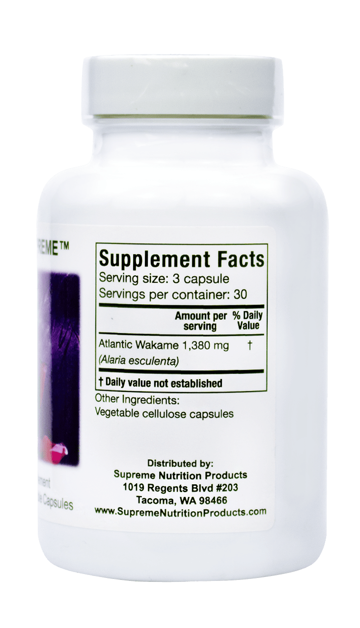 Alaria Supreme - 90 Capsules Default Category Supreme Nutrition
