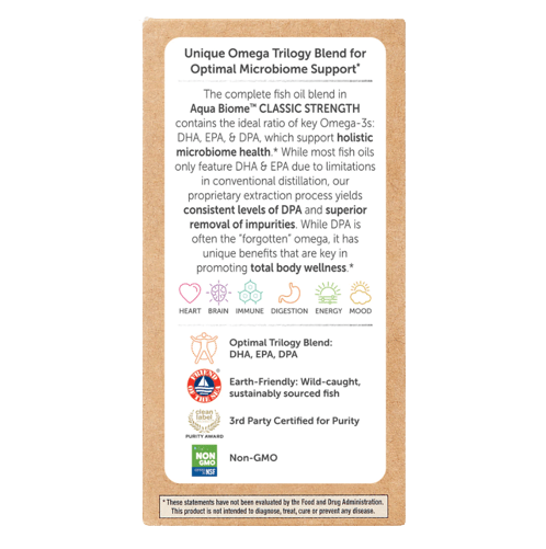 Aqua Biome™ Omega-3 Classic Strength | Healthy Habits Living