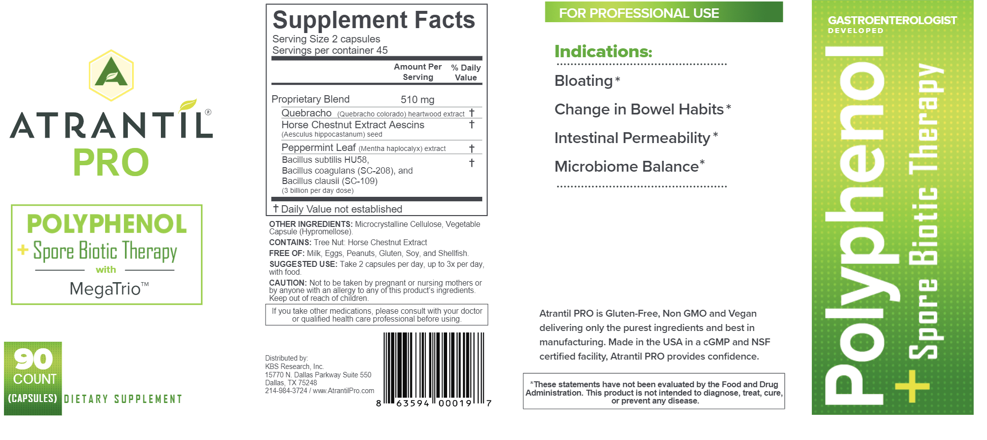 ATRANTíL PRO - 90 Capsules | Healthy Habits Living