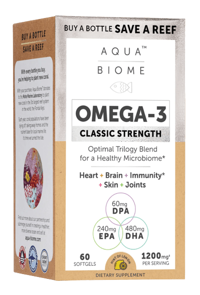 Aqua Biome™ Omega-3 Classic Strength | Healthy Habits Living