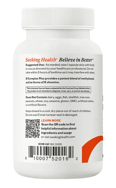 B Complex Plus Default Category Seeking Health