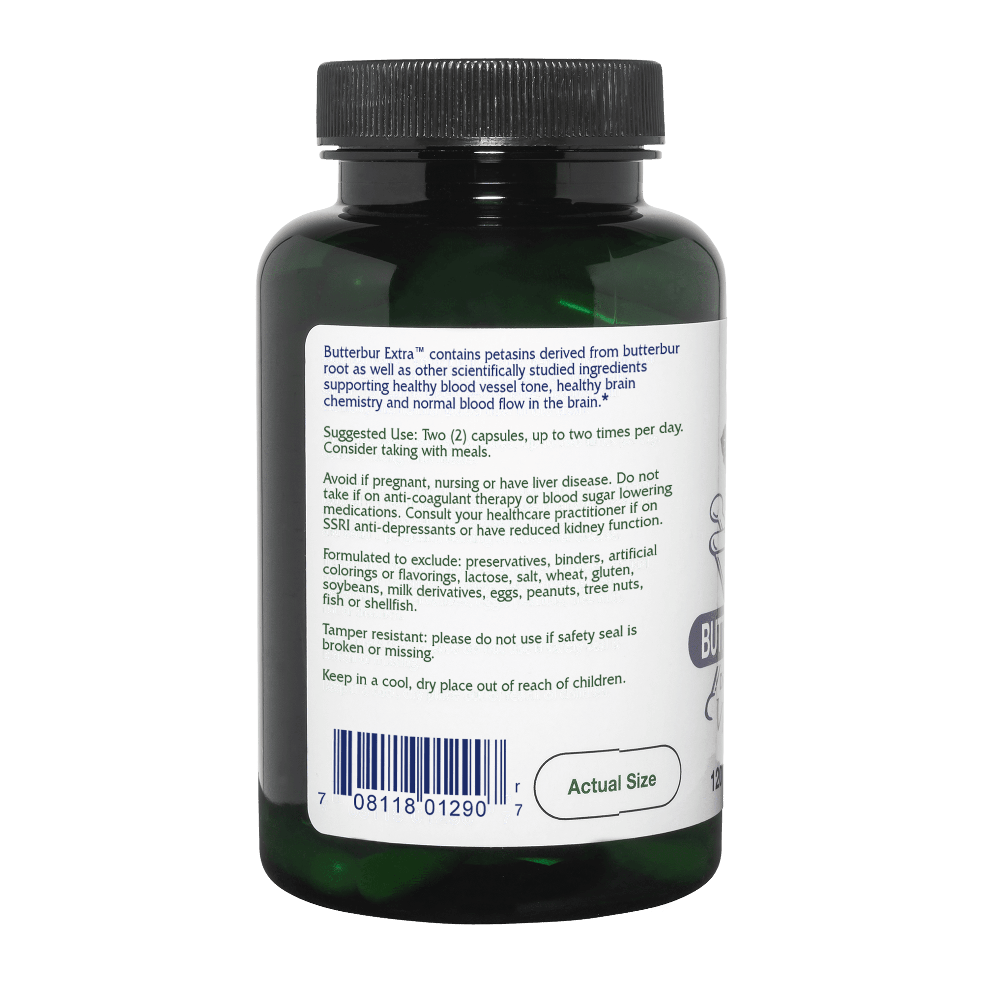 Butterbur Extra™ - 120 Capsules | Healthy Habits Living
