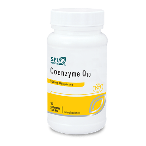 Coenzyme Q10 (300 mg) - 30 Chewable Tablets | Healthy Habits Living