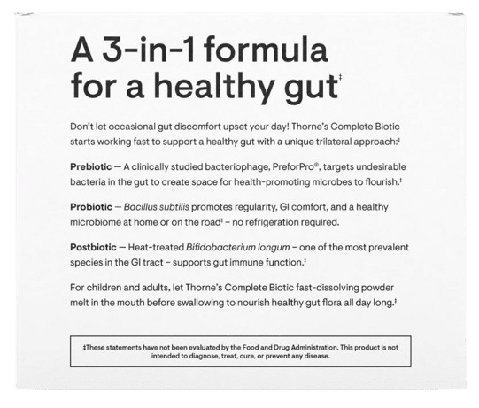 Complete Biotic Default Category Thorne