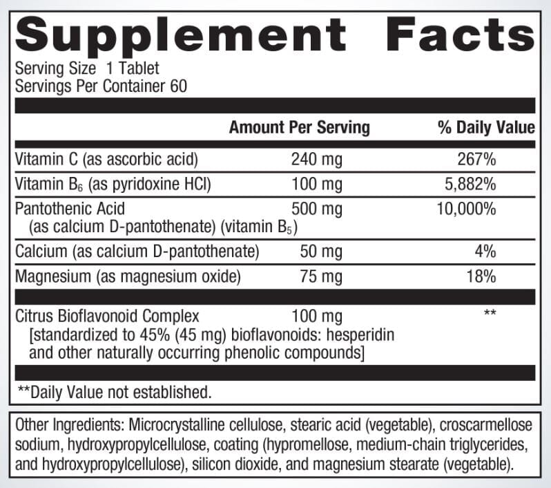 Cortico-B5B6® - 60 Tablets Default Category Metagenics