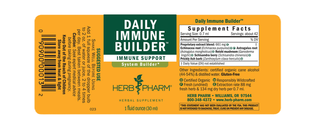 Daily Immune Builder Default Category Herb Pharm