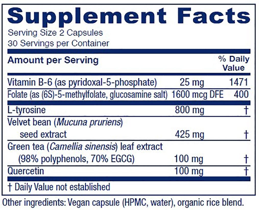 Dopamine Assist™ - 60 Capsules – Healthy Habits Living