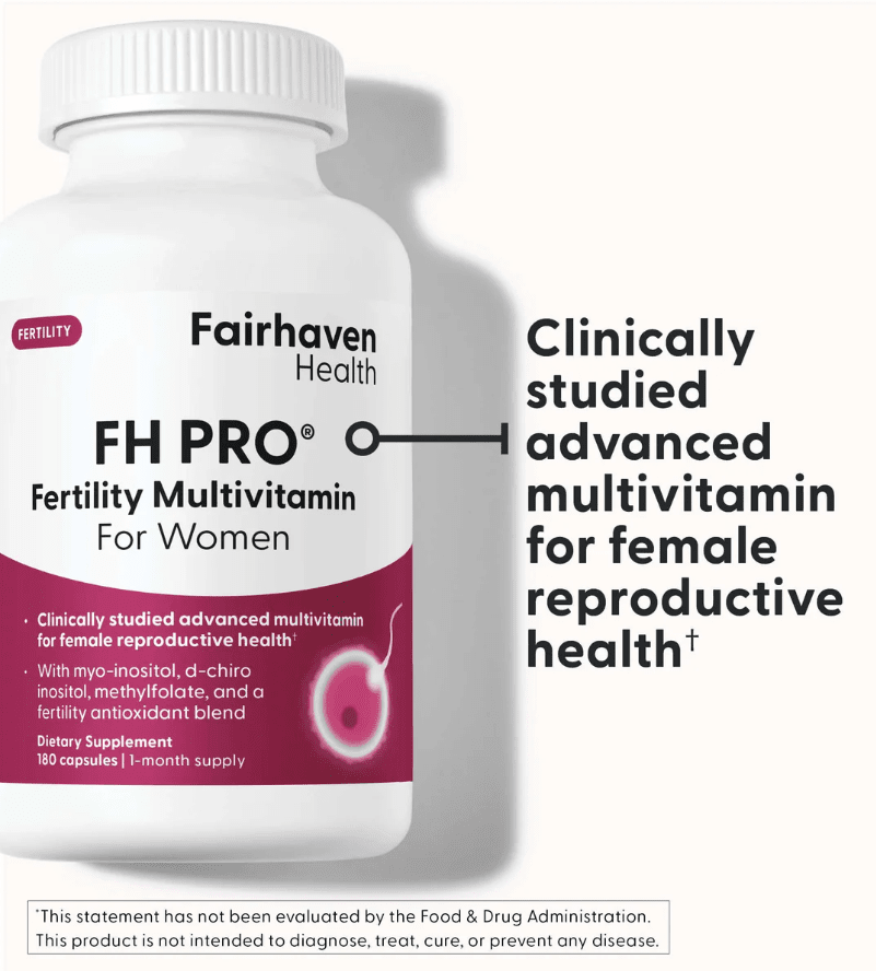 FH PRO® Fertility Multivitamin For Women Default Category Fairhaven Health