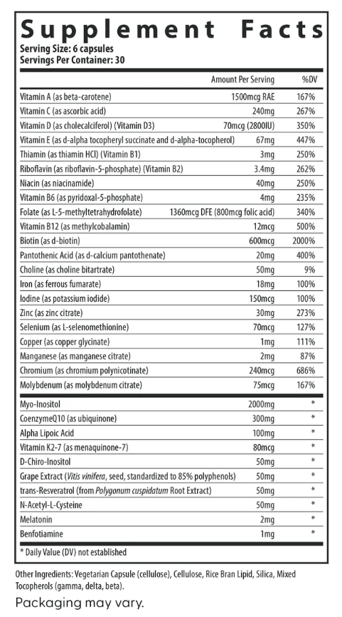 FH PRO® Fertility Multivitamin For Women Default Category Fairhaven Health