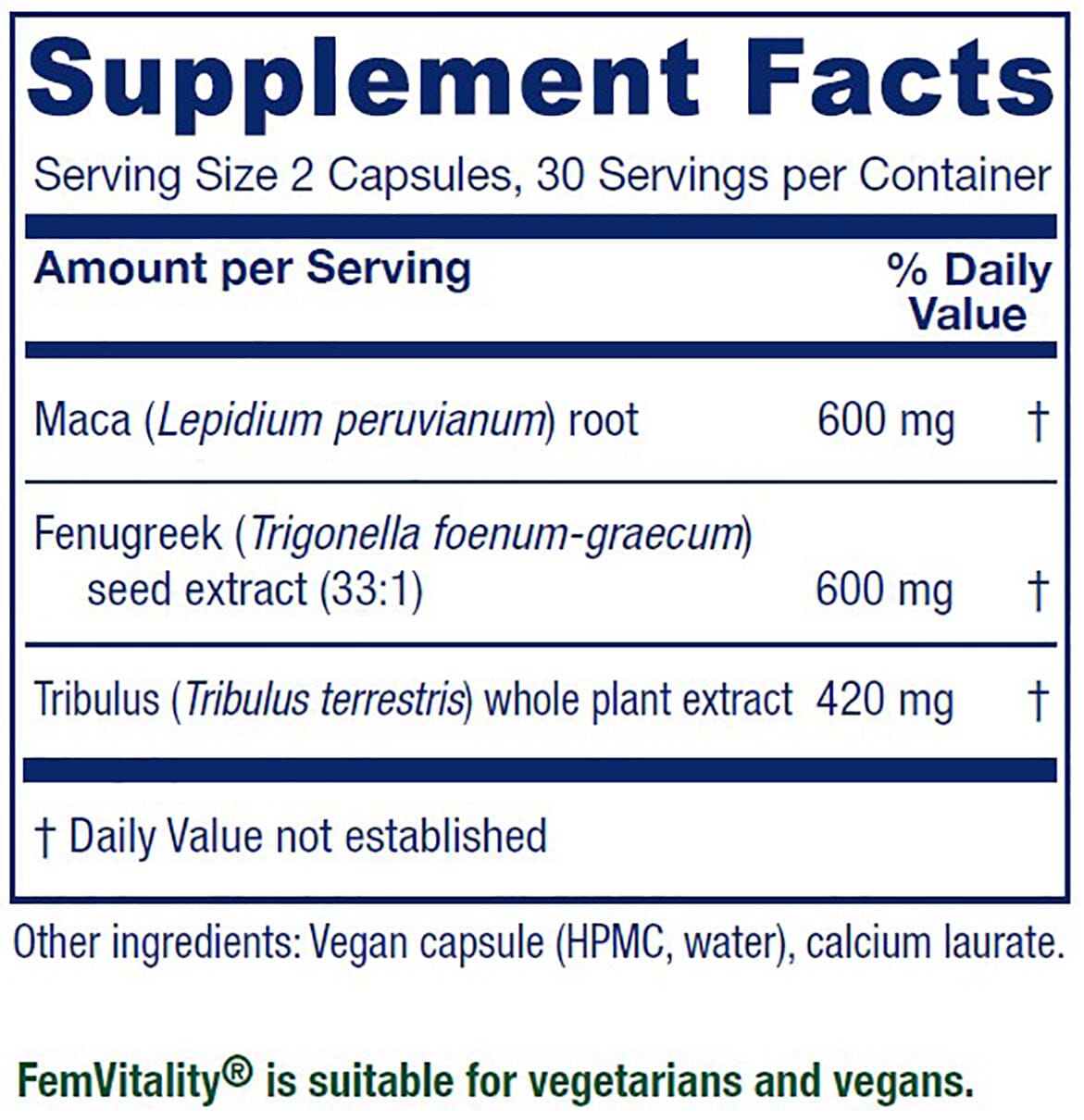 FemVitality™ - 60 Capsules – Healthy Habits Living