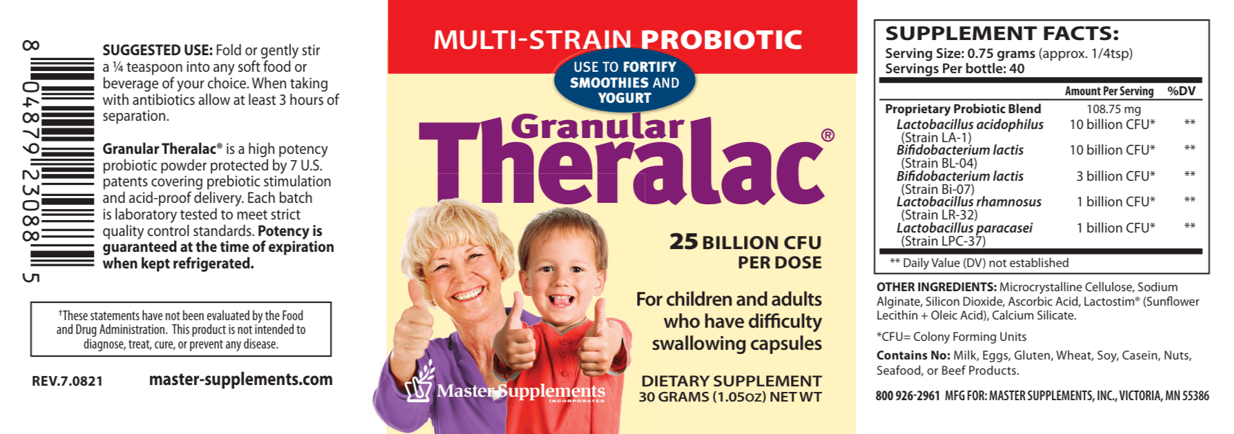 Granular Theralac® - 40 Servings – Healthy Habits Living