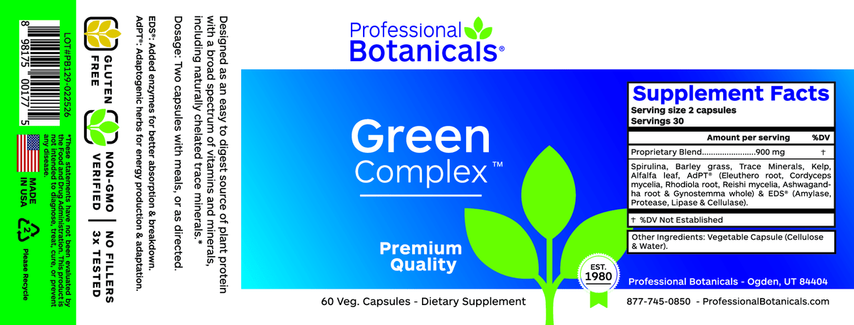 Green Complex™ - 90 Capsules – Healthy Habits Living