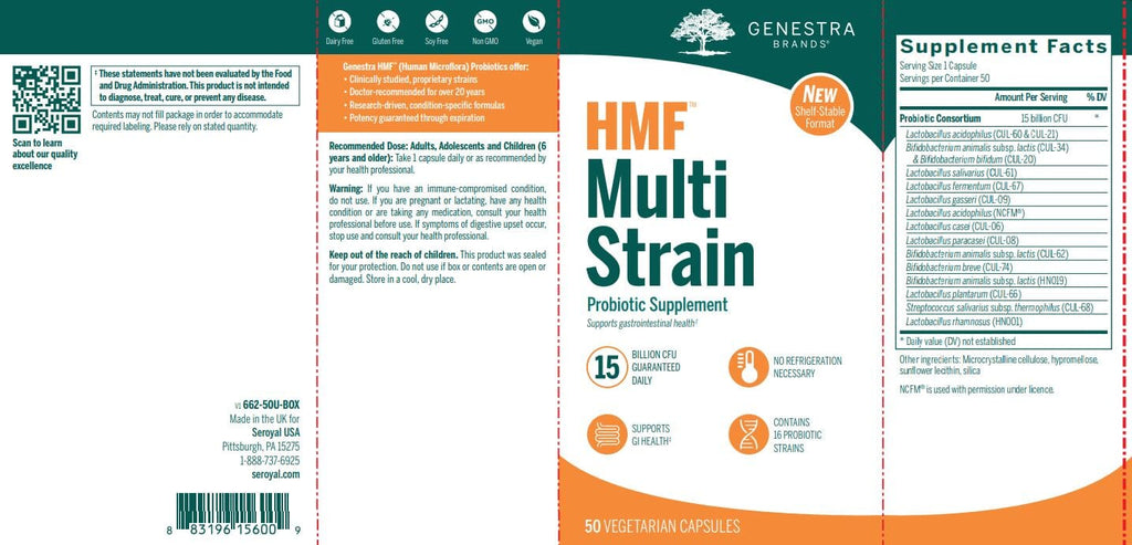 HMF™ Multi Strain (shelf-stable) - 50 Capsules – Healthy Habits Living