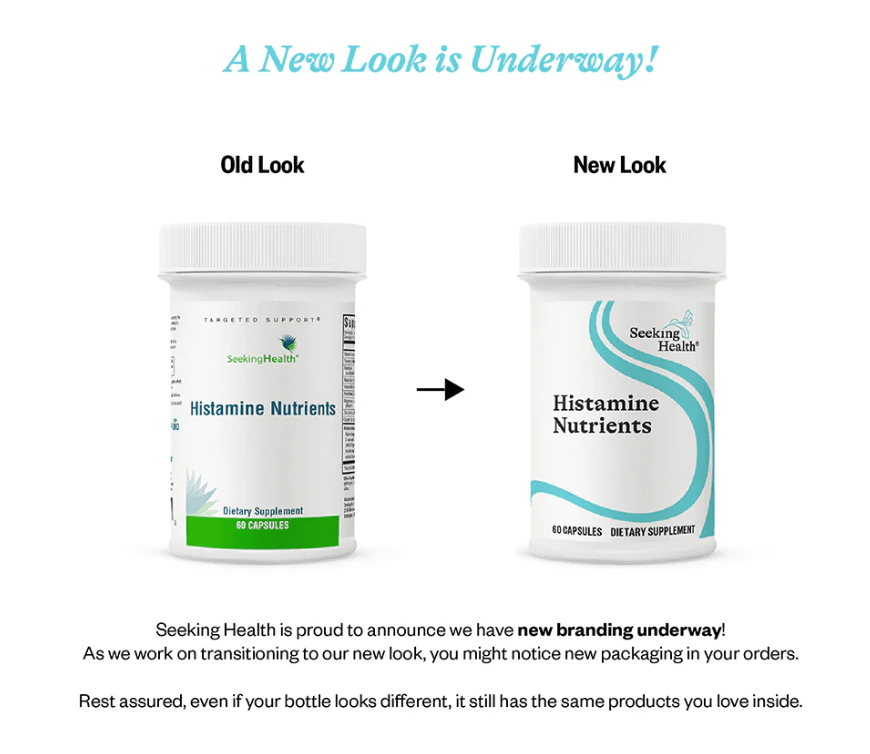Histamine Nutrients (Formerly Histamine Block Plus) - 60 Capsules ...