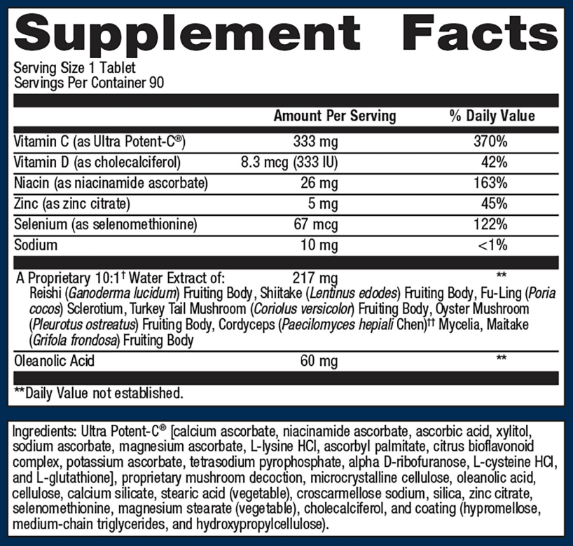 ImmuCore - 90 Tablets | Healthy Habits Living