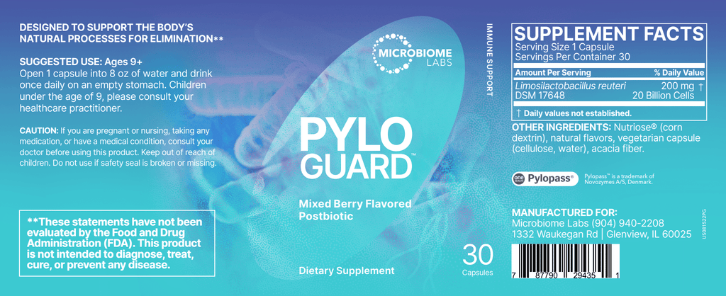 PyloGuard - 30 Capsules | Healthy Habits Living