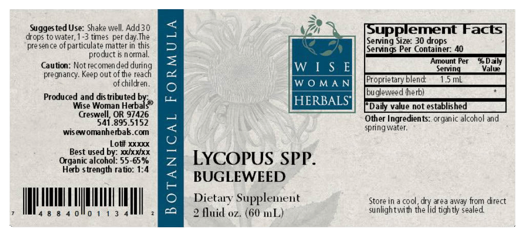 Bugleweed (Lycopus spp.) | Healthy Habits Living