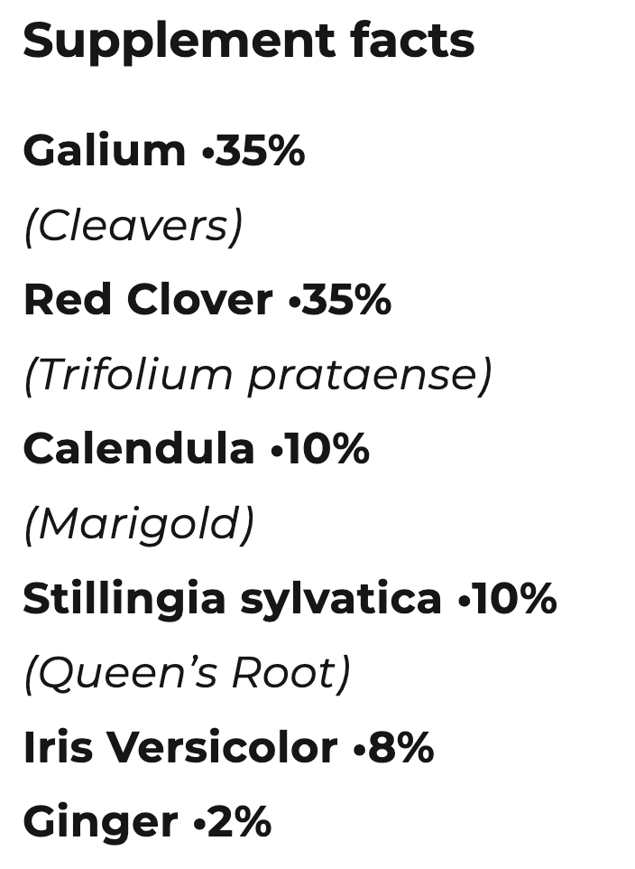 Lymphatic Tincture | Healthy Habits Living