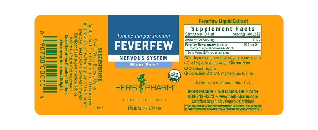 Feverfew | Healthy Habits Living