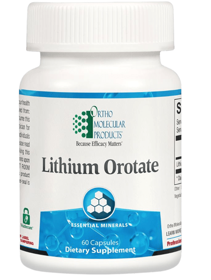 Lithium Orotate - 60 Capsules – Healthy Habits Living