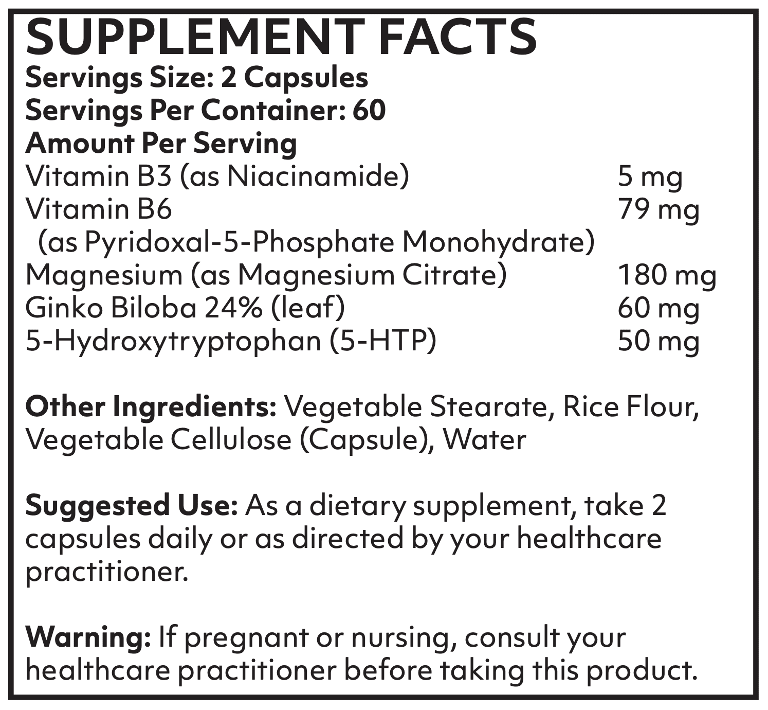 Mood Lift - 120 Capsules | Healthy Habits Living