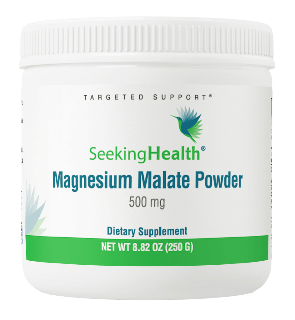 Magnesium Malate Powder - 100 Servings | Healthy Habits Living