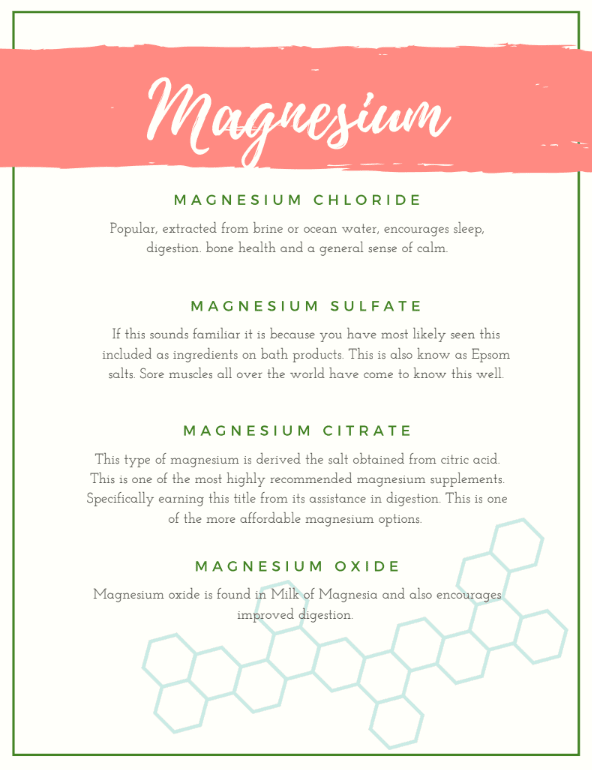 Magnesium Guide Healthy Habits Living