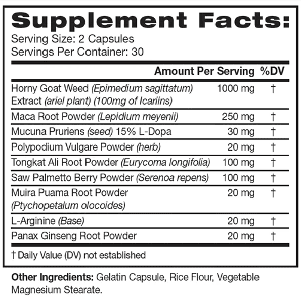 Male Support Formula - 60 Capsules