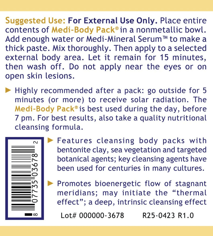 Medi-Body Pack®