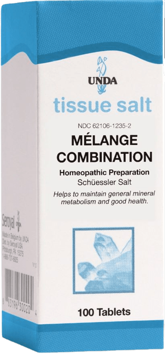 Melange Combination Tissue Salt - 100 Tablets | Healthy Habits Living