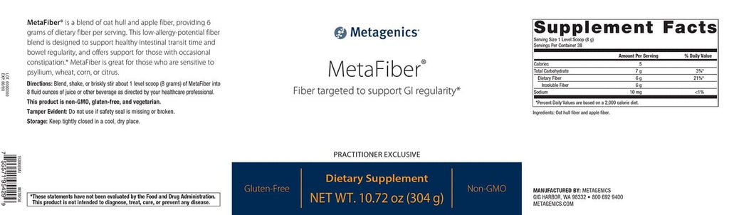 MetaFiber® Powder - 38 Servings | Healthy Habits Living