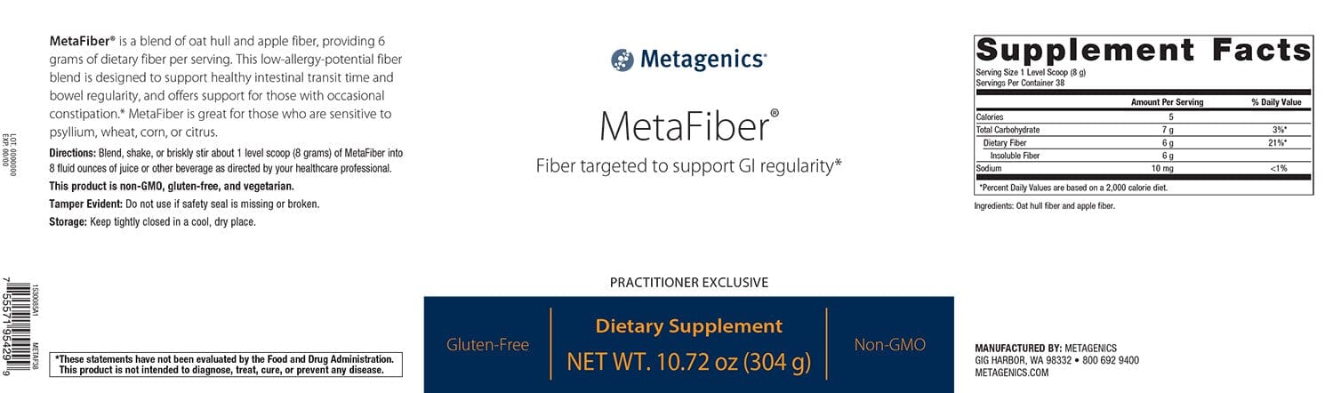 MetaFiber® Powder - 38 Servings | Healthy Habits Living