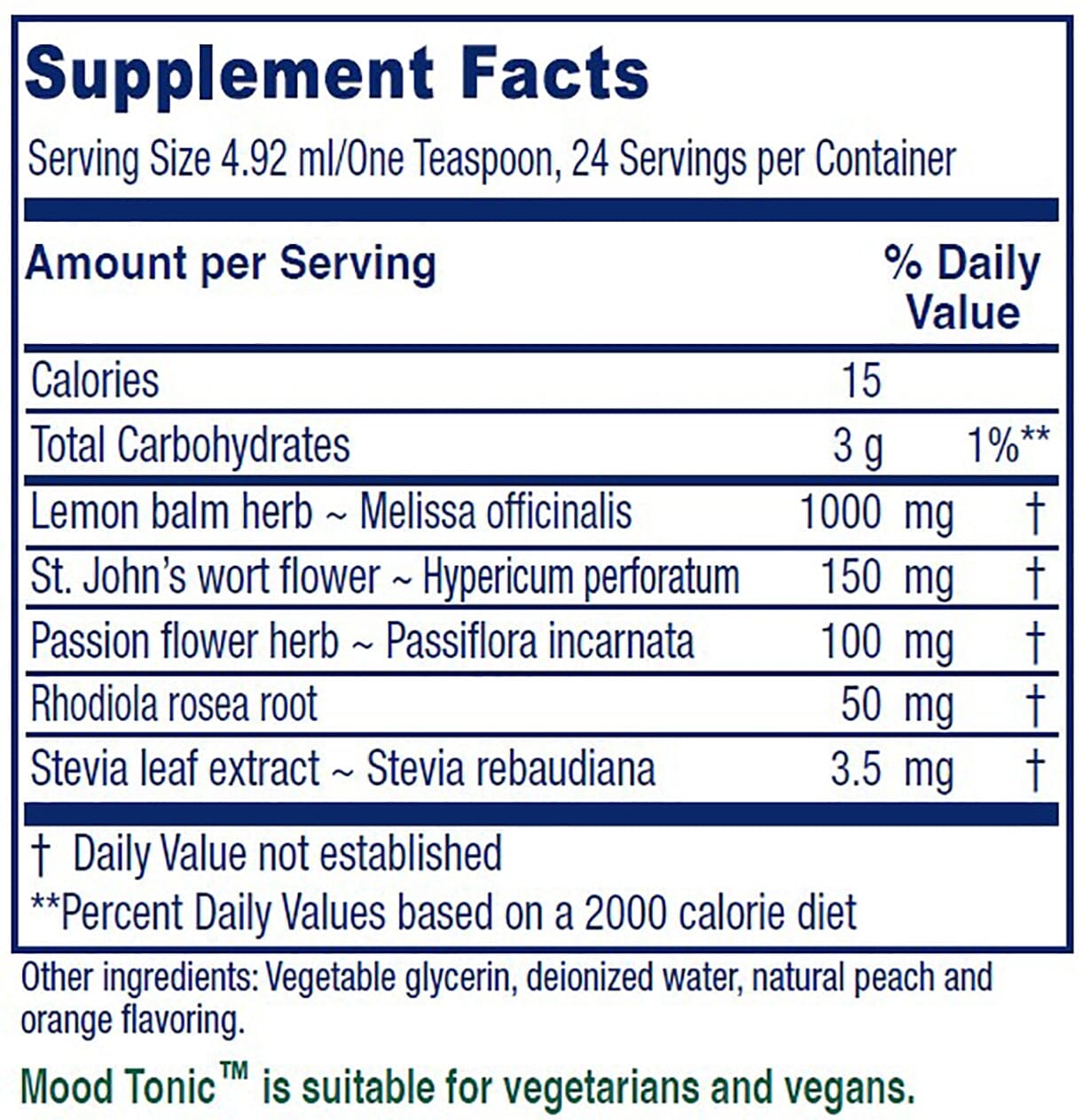 Mood Tonic™ - 4 fl oz Default Category Vitanica