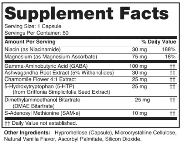 Mood Plus - 60 Capsules Default Category Neurobiologix