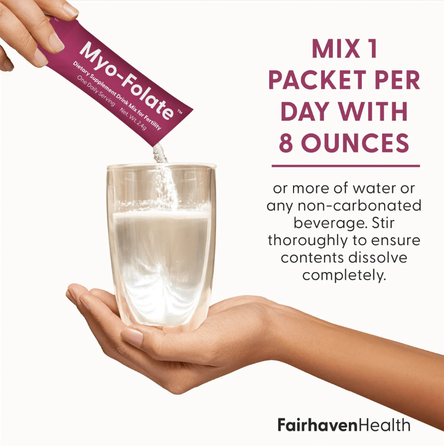Myo-Folate® Drink Mix for Fertility Default Category Fairhaven Health