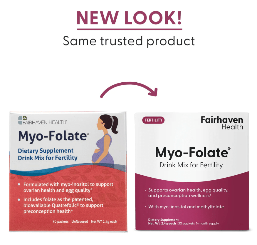 Myo-Folate® Drink Mix for Fertility Default Category Fairhaven Health