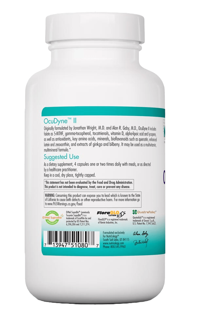 OcuDyne™ II - 200 Capsules | Healthy Habits Living