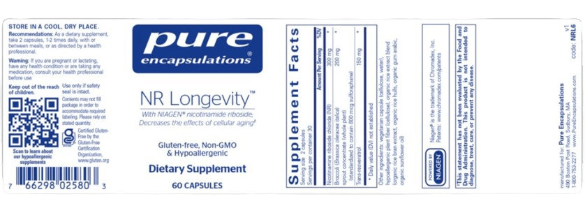 NR Longevity™ - 60 Capsules Default Category Pure Encapsulations