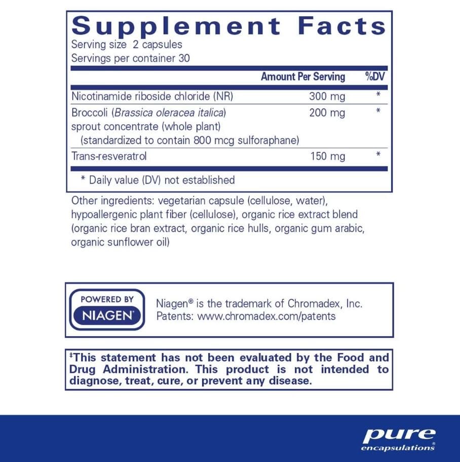 NR Longevity™ - 60 Capsules Default Category Pure Encapsulations