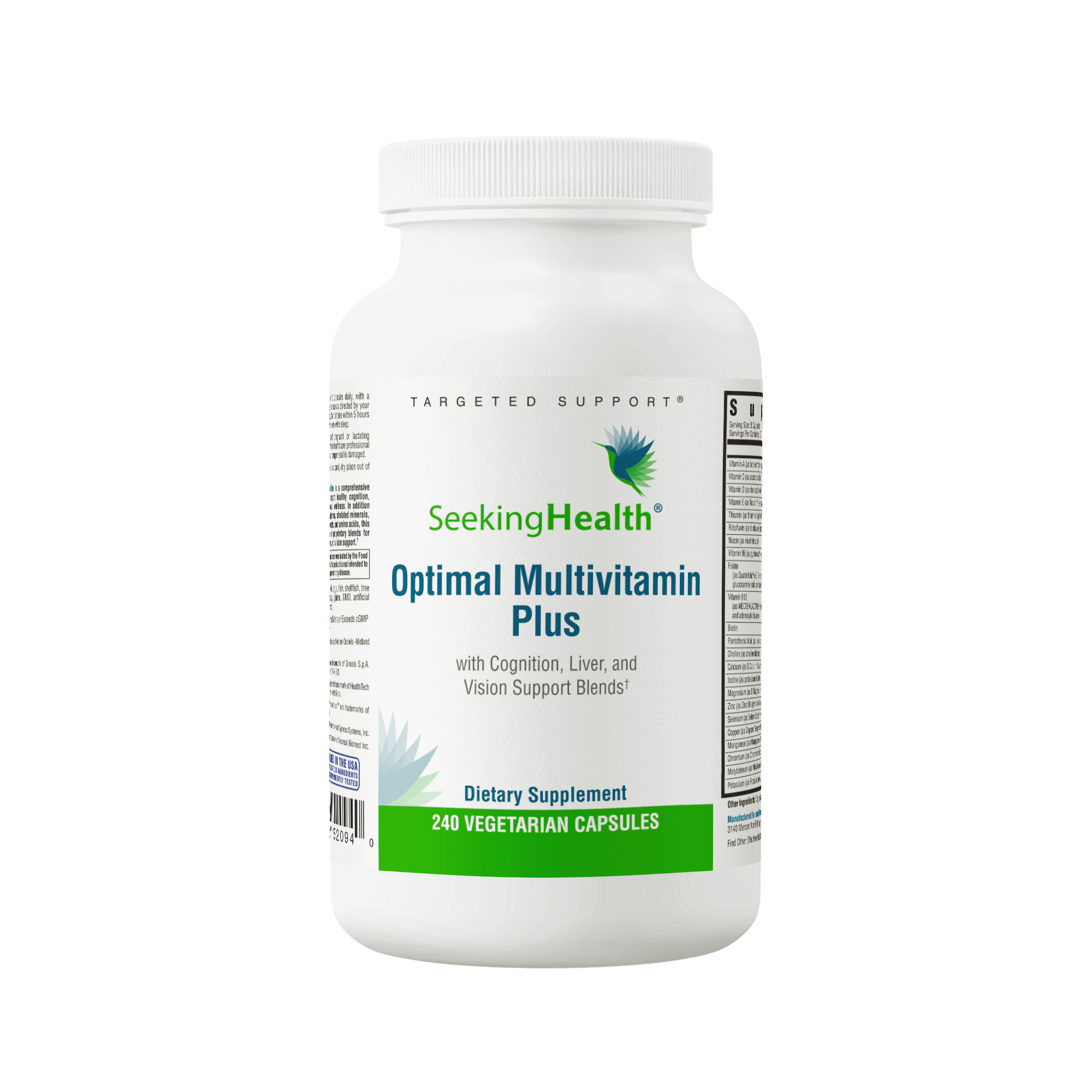 Optimal Multivitamin Plus - 240 Capsules | Healthy Habits Living