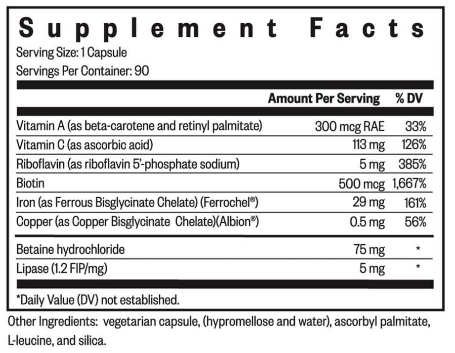 Optimal Iron - 90 Capsules Default Category Seeking Health