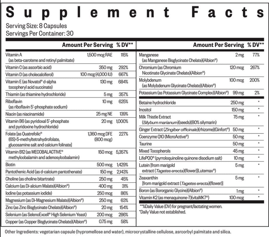 Optimal Prenatal - 240 Capsules Default Category Seeking Health
