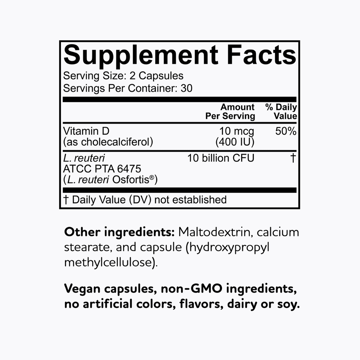 BioGaia Osfortis® - 60 Capsules | Healthy Habits Living